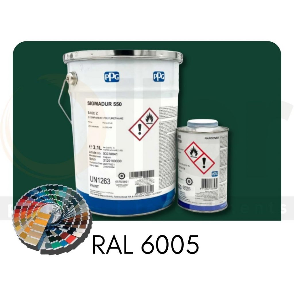 RAL 6005 Sigmadur 550 Verde Musgo 4L Oller Pinturas