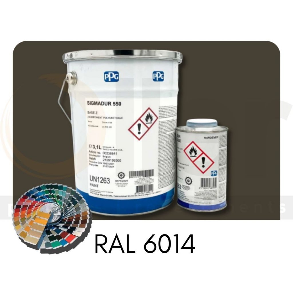 RAL 6014 Sigmadur 550 RAL Amarillo Oliva 4L | Oller Pinturas