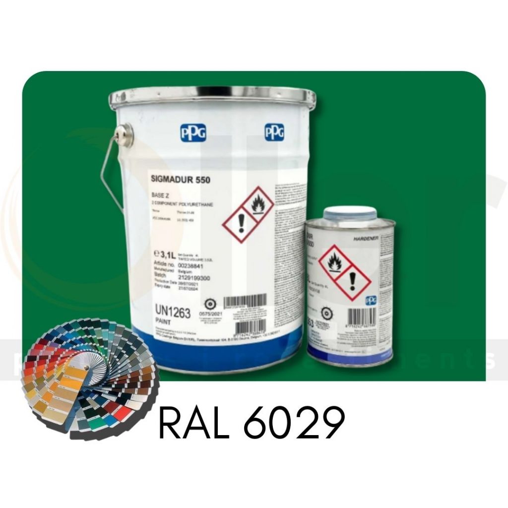 RAL 6029 Sigmadur 550 RAL Verde Menta 4L | Oller Pinturas