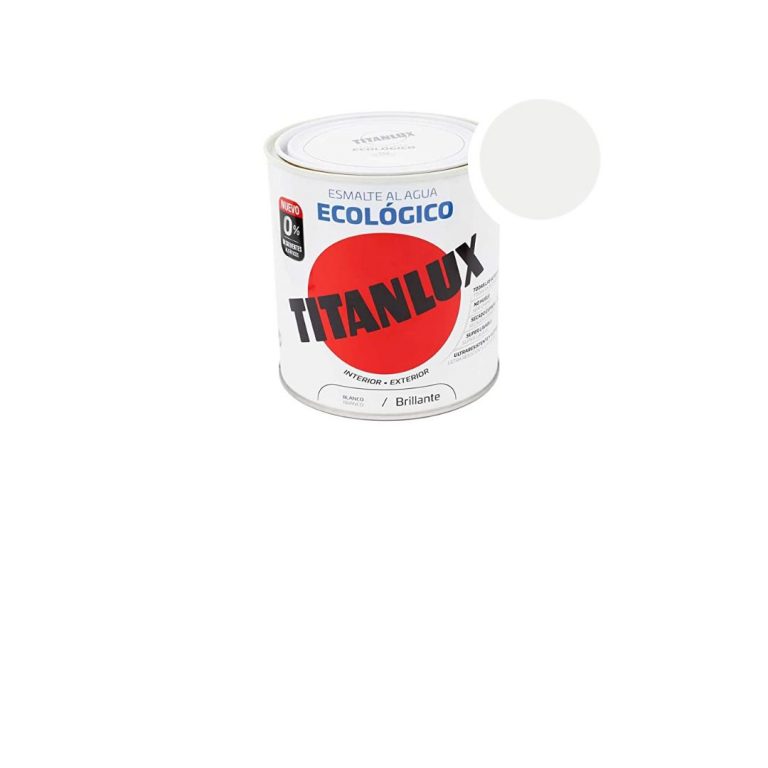 Esmalte ecológico al agua Titanlux Brillante Blanco 250ml - Oller ...