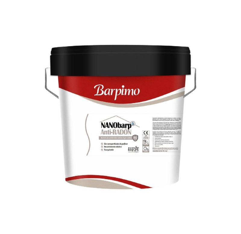 Pintura anti radón - NANObarp Anti-RADÓN 15 L - Oller Pinturas